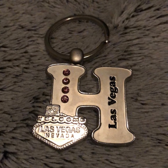 Accessories | 3 For 15 Initial Letter H Las Vegas Keyring | Poshmark